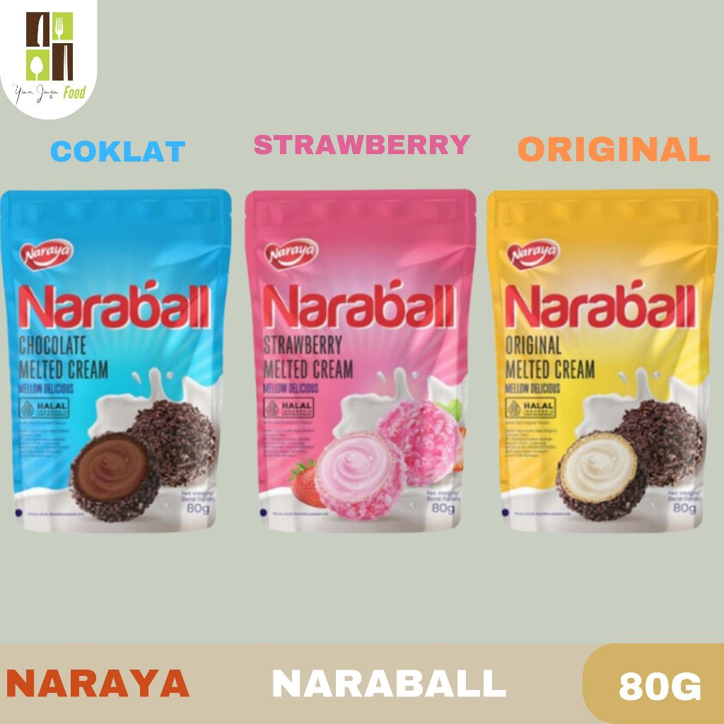 Jual Naraya Naraball / Wafer Ball / Biskuit Ball / Coklat / Original ...