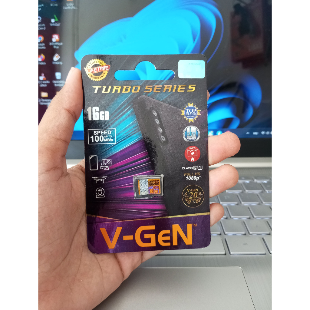 Jual V-GEN Memory Card V-GEN Micro SD 16GB Turbo Series Class 10 ...