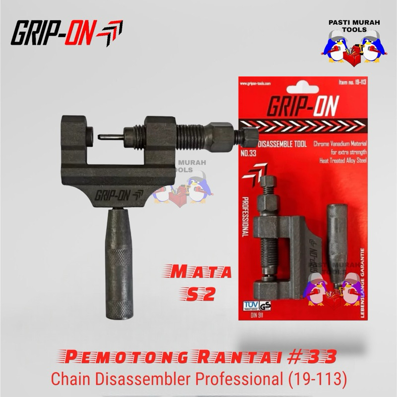 Jual GRIP ON 19-113 CHAIN DISASSEMBLE TOOLS ALAT POTONG RANTAI #33 ...