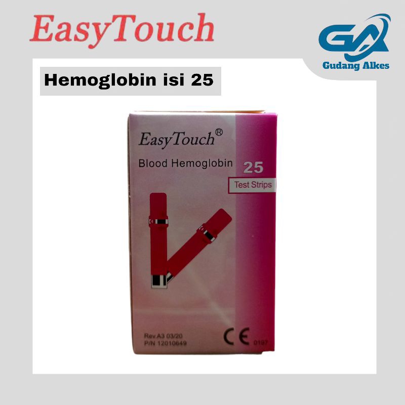 Jual Strip Easy Touch Hemoglobin Isi Ulang HB Easy Touch Hemoglobin ...
