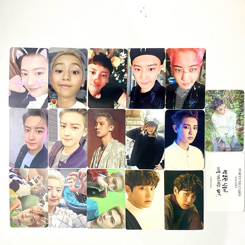 Jual PHOTOCARD CHANYEOL EXO OFFICIAL | Shopee Indonesia