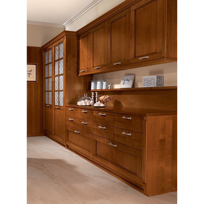 Jual Kitchen Set Kayu Jati Minimalis Set Kabinet Dapur Set Kabinet ...