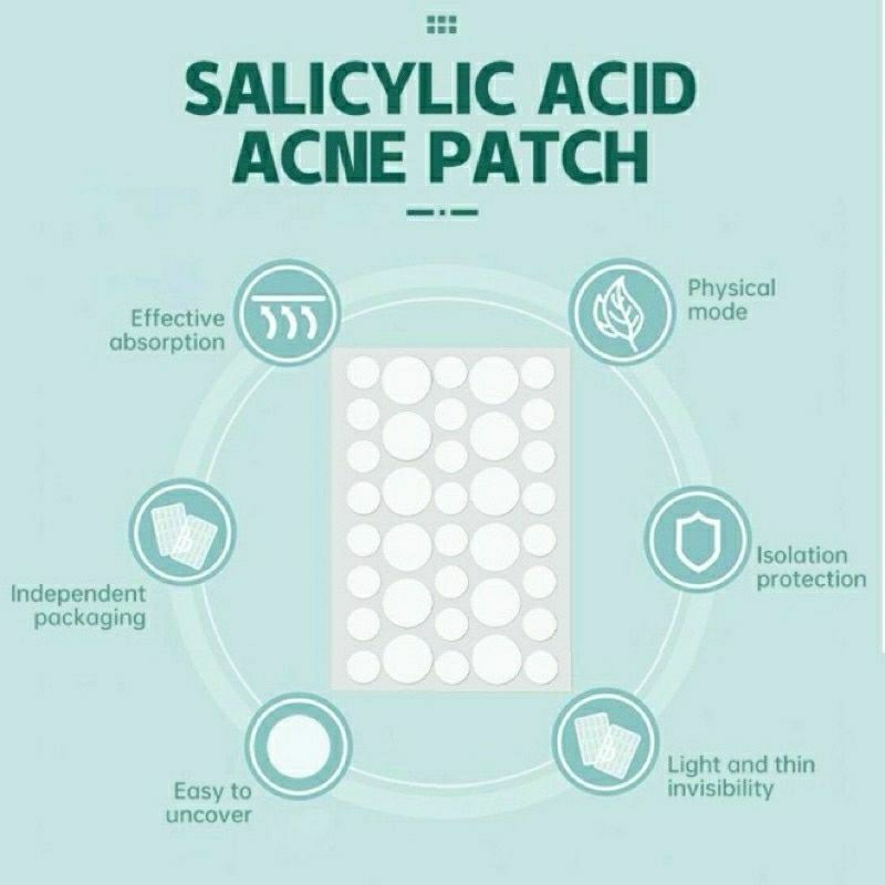 Jual Acne Patch Sticker Jerawat Bening Transparant Invisible Pimple ...