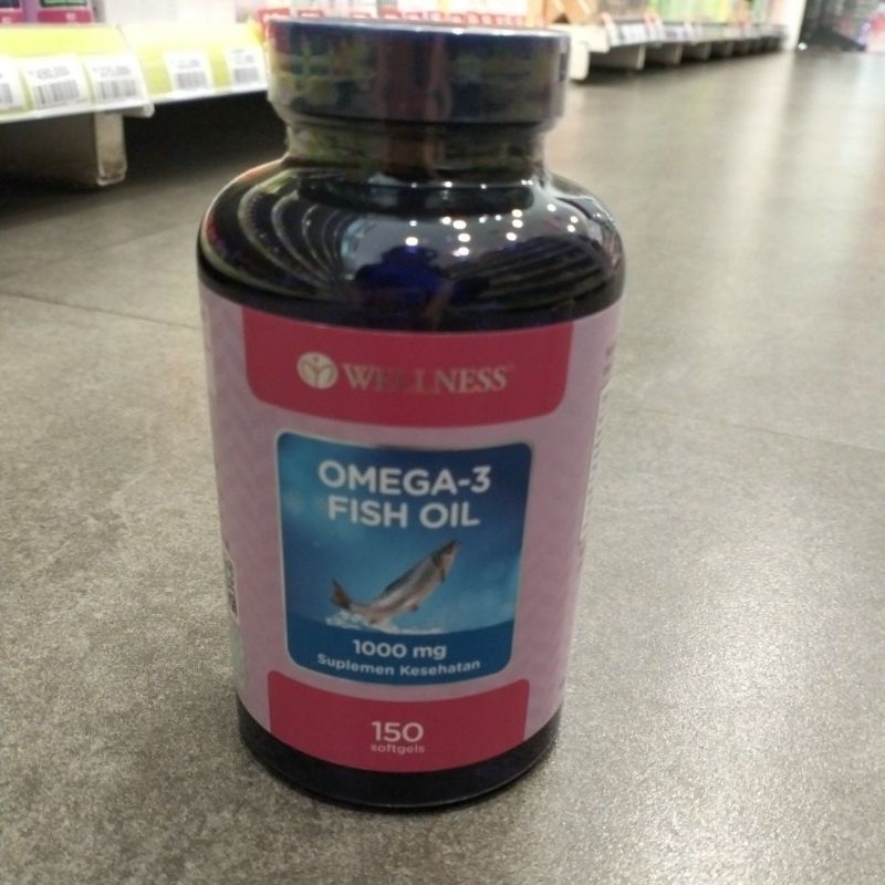 Jual Wellness Omega 3 Fish Oil (150 softgels) | Shopee Indonesia