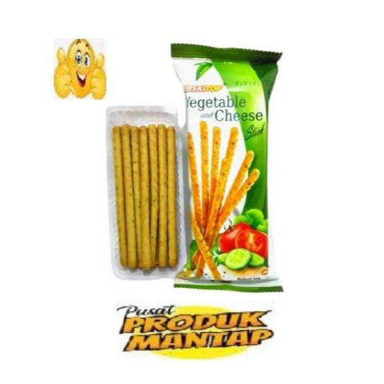 Jual Biskitop vegetable n cheese stick (pc) / Biskitop biskuit ...