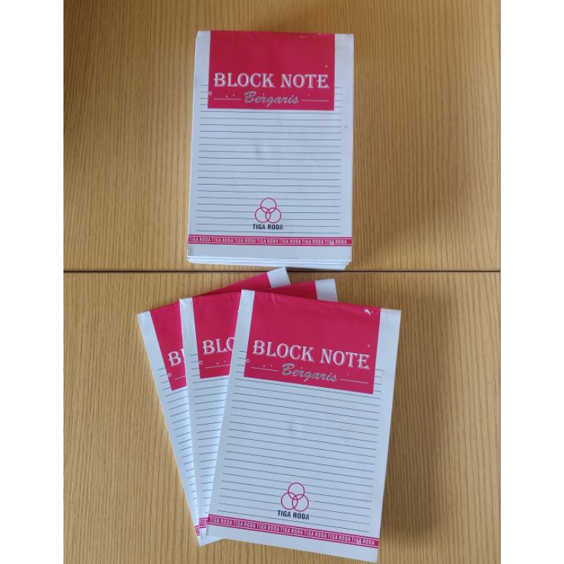 Jual Block note tiga roda bergaris | Shopee Indonesia