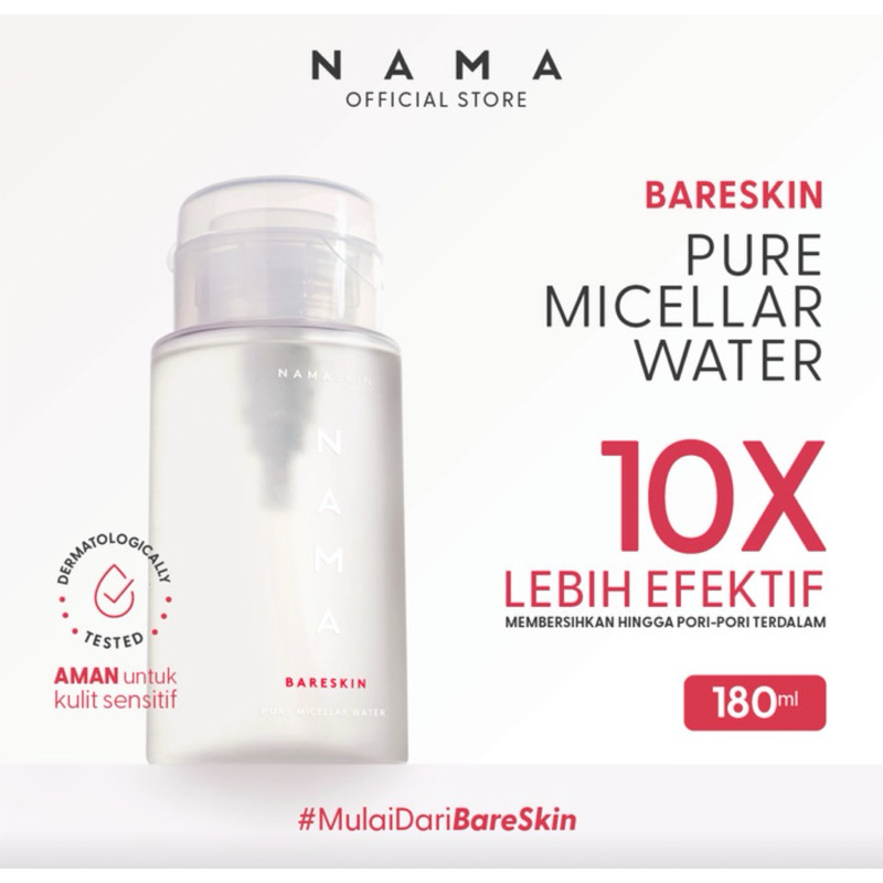Jual Nama Pure Micellar Water 180 ml | Shopee Indonesia