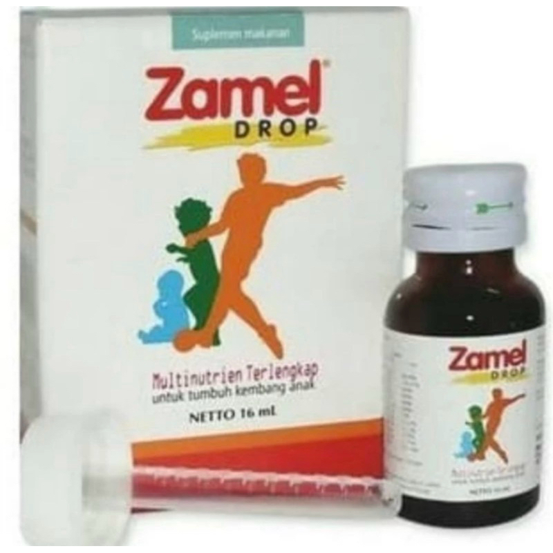 Jual Zamel Drop - Multivitamin Untuk Nafsu Makan dan Tumbung kembang ...