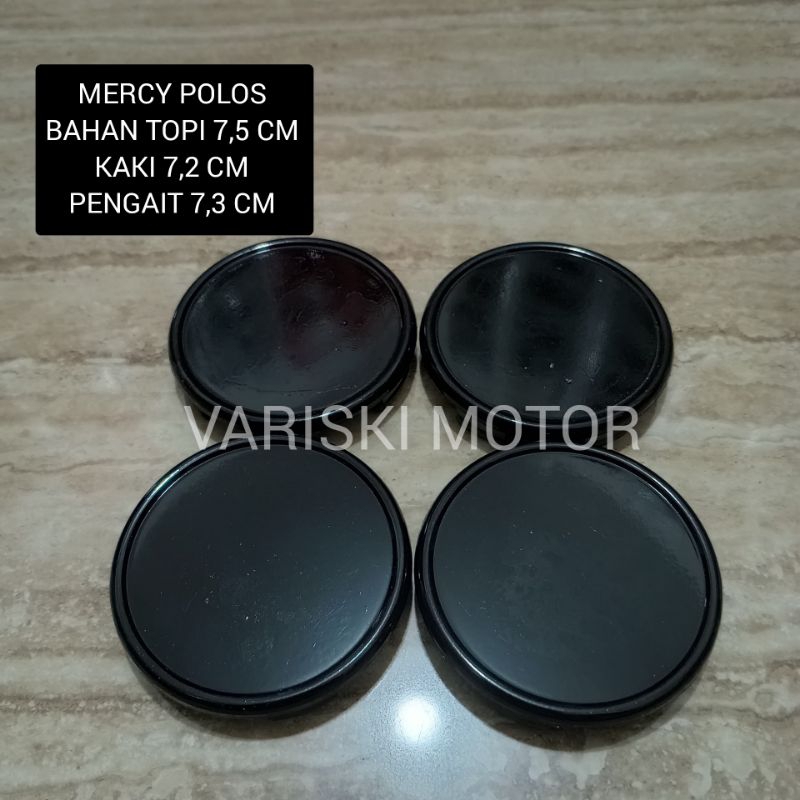 Jual dop roda tutup velg mercy diameter 7,5 cm | Shopee Indonesia
