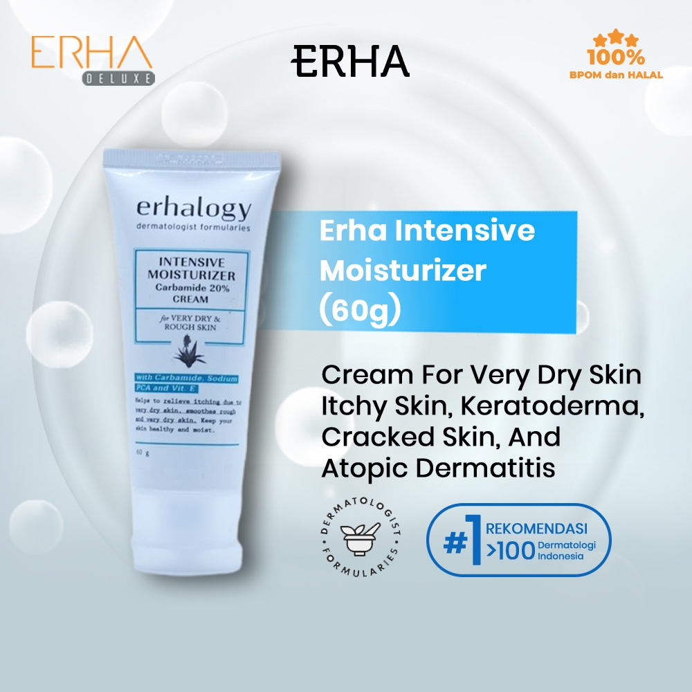 Jual ERHA Body Lotion Intensive Moisturizer Carbamide 20% - Krim Kulit ...