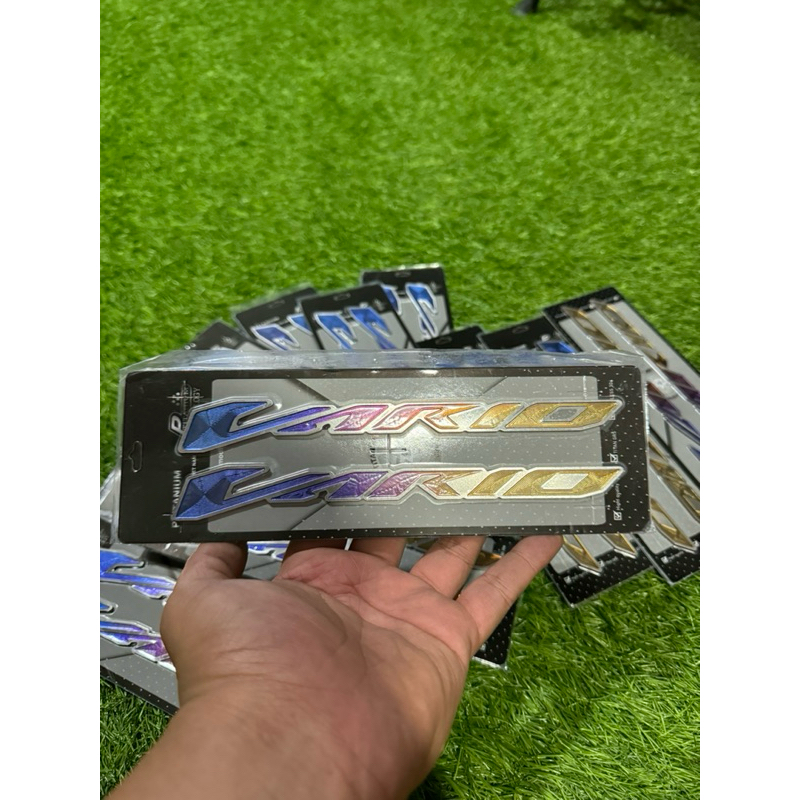 Jual emblem logo body bodi titanium VARIO XMAX NMAX STYLO BEAT CLICK ...