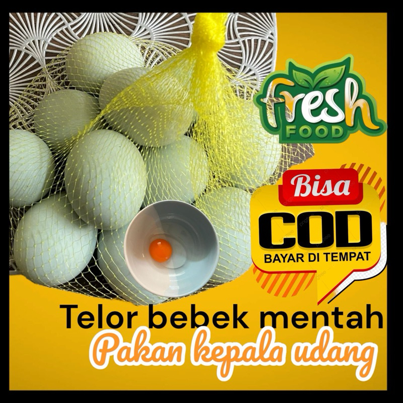 Jual Telor Bebek Mentah Tawar Fresh Ternak Sendiri | Shopee Indonesia