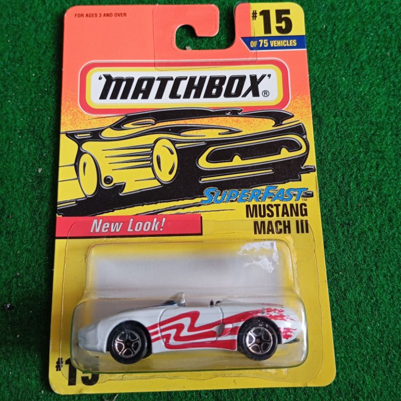 Jual matchbox mbx mustang mach iii superfast new look first edition FE ...