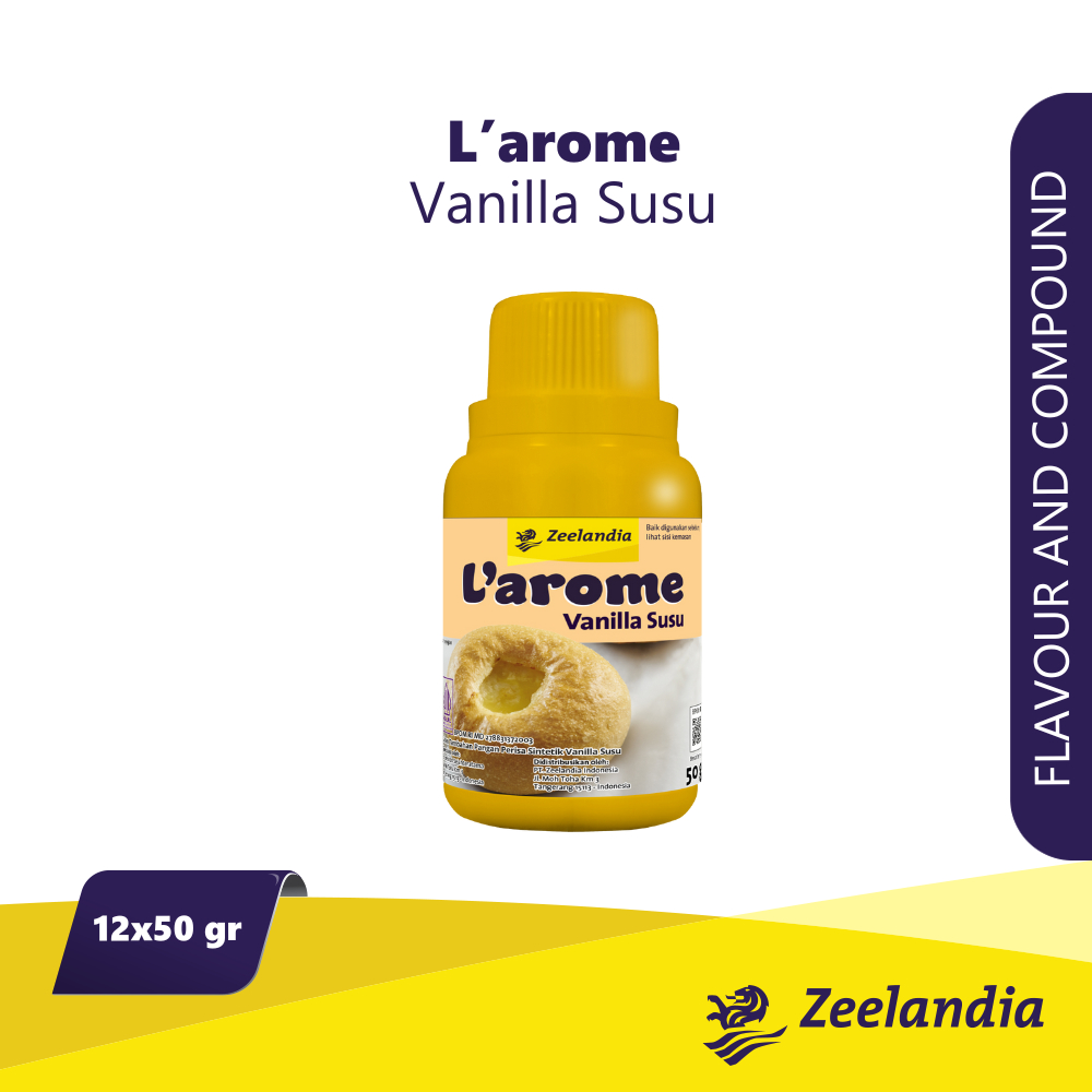 Jual Zeelandia L'Arome Vanilla Milk Powder 50 Gr EXPIRED 5 SEPTEMBER 2025 | Shopee Indonesia