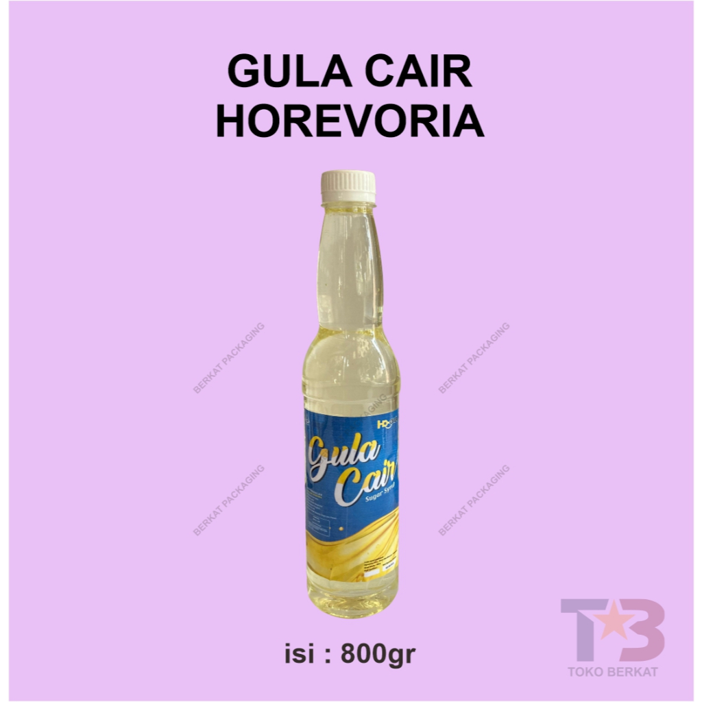 Jual GULA CAIR HOREVORIA 800gram / Sugar Syrup / Simple Syrup / Pemanis ...