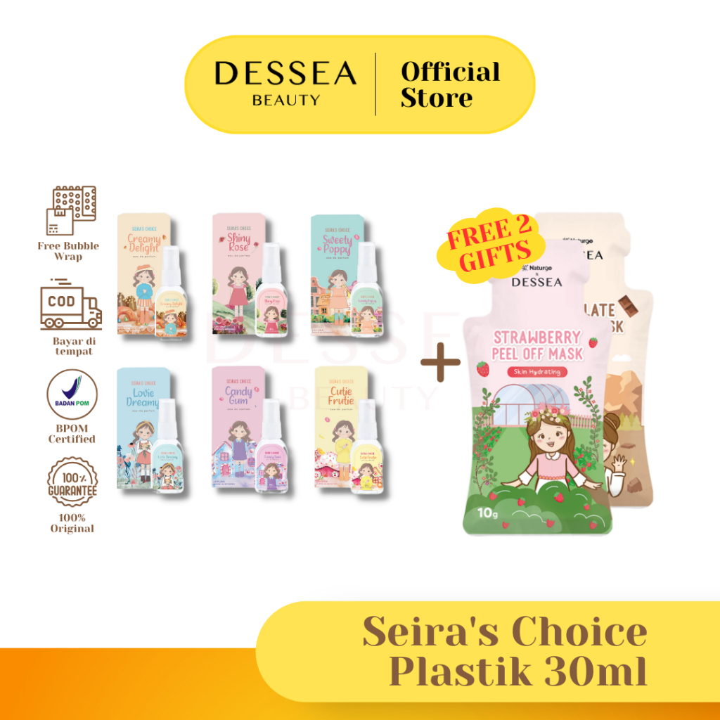 Jual (FREE PRODUK & GIFT) (PUSAT) (BPOM) PERFUME SEIRA'S CHOICE SPRAY ...