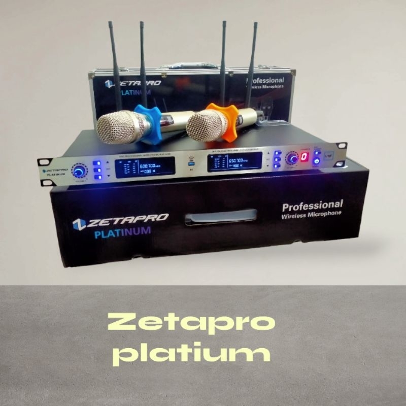 Jual ZETAPRO MIC WIRELESS PLATIUM/MIC WIRELESS PLATIUM/PLATIUM ZETAPRO ...
