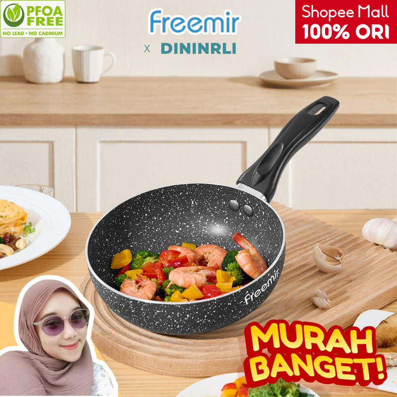 Jual [freemir X Dininrli] GRATIS SPATULA freemir Panci/Wajan 18 cm Anti ...