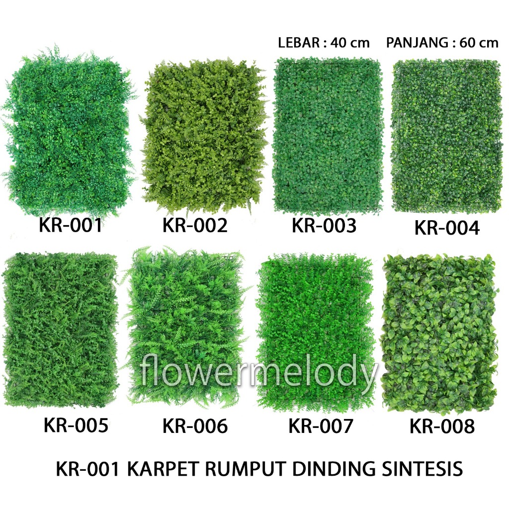 Jual [KR-001] KARPET RUMPUT DINDING SINTESIS/ RUMPUT HIAS DEKORASI ...