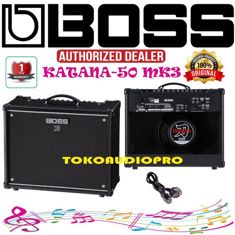 Jual Boss Katana 50 Mk3 1x12 inch 50-watt Combo Amplifier Gitar ...