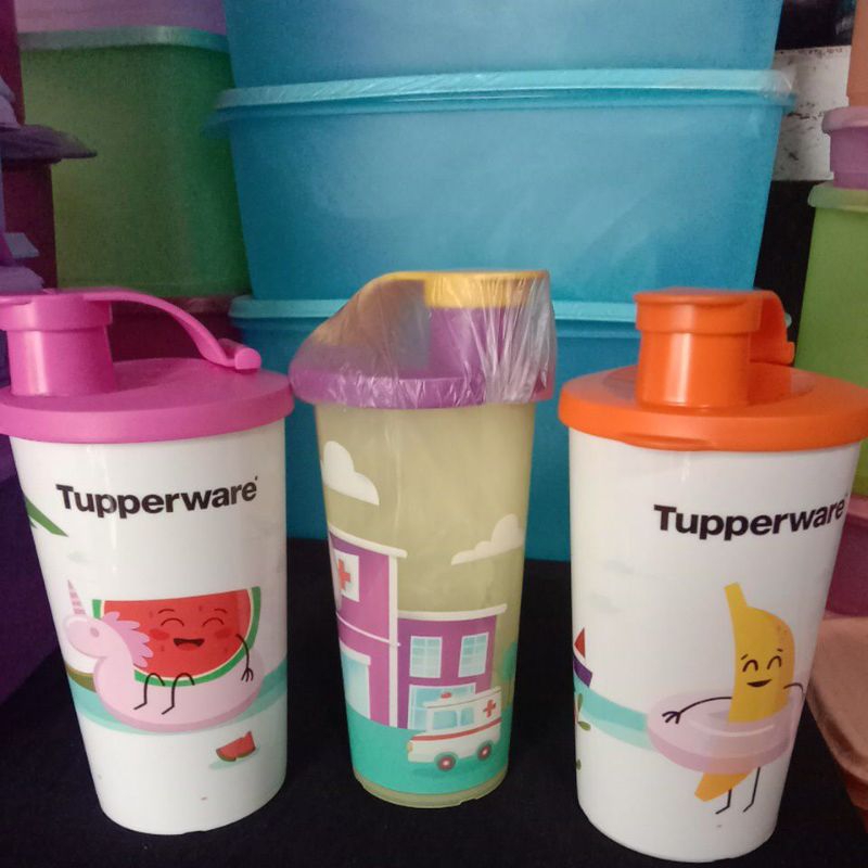 Jual Tupperware Fun Tumbler kapasitas 260 ml atau 330 ml | Shopee Indonesia