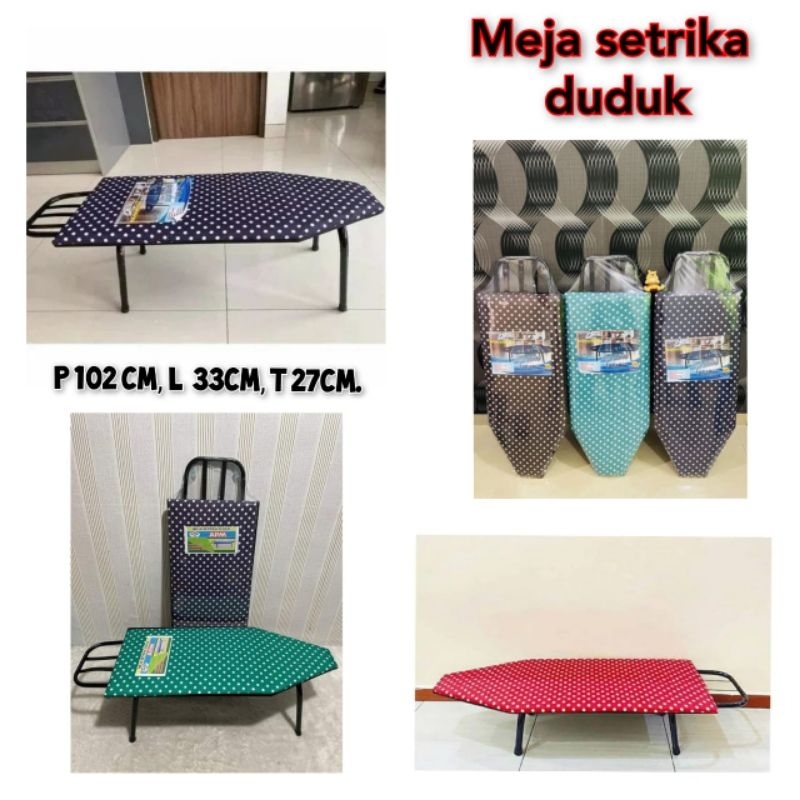 Jual alas setrika duduk meja setrika duduk | Shopee Indonesia