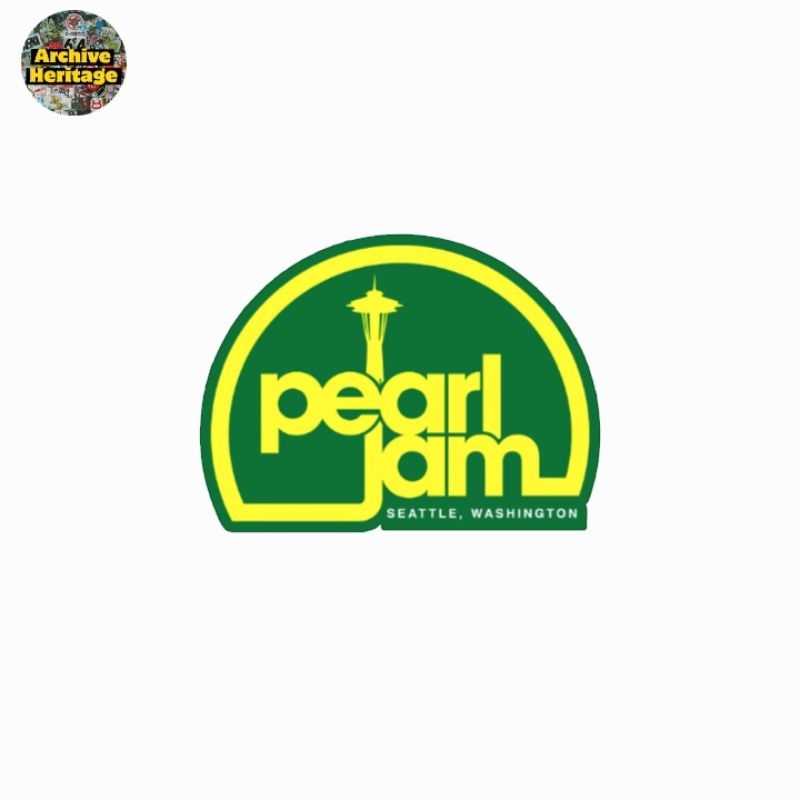 Jual sticker band Pearl Jam rock logo stiker | Shopee Indonesia