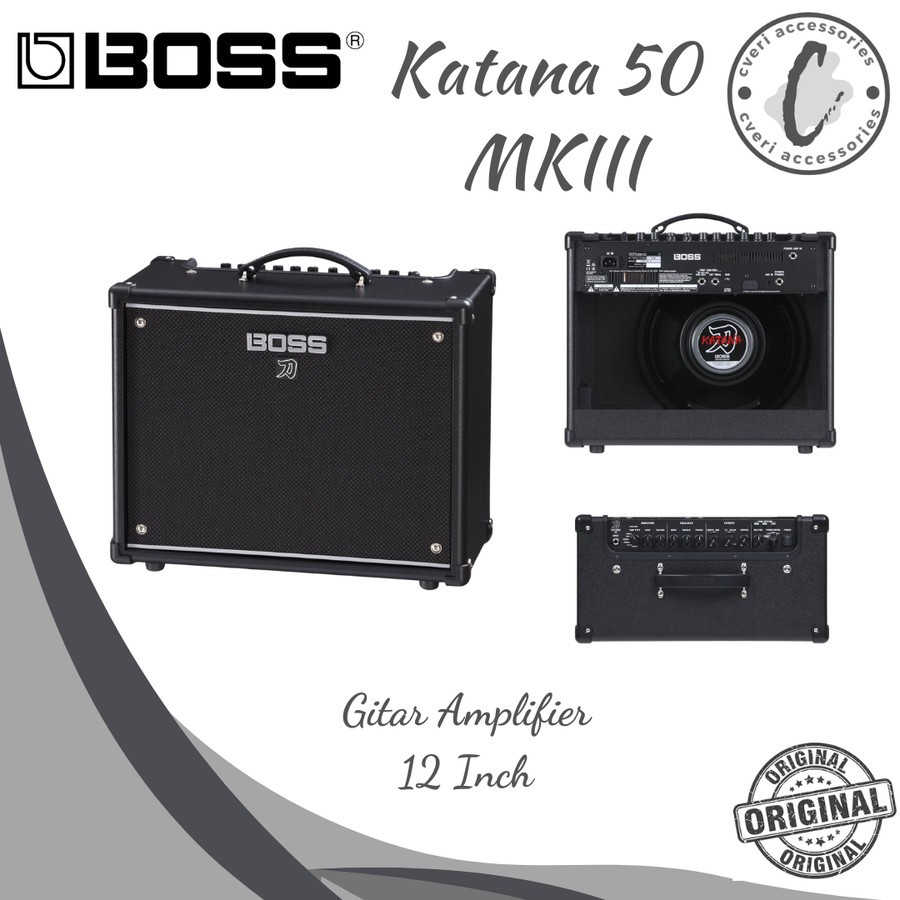 Jual Boss Katana 50 MK3 1x12 inch 50-watt Combo Amplifier Gitar ...