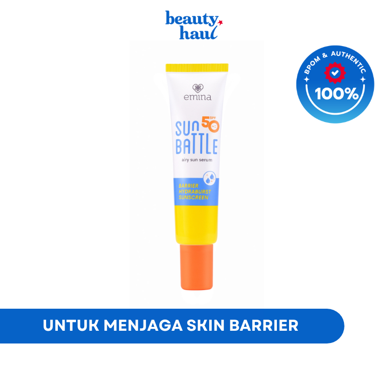Jual EMINA Sun Battle SPF 50 PA++++ Barrier Hydraburst Sunscreen 30 ml | Shopee Indonesia