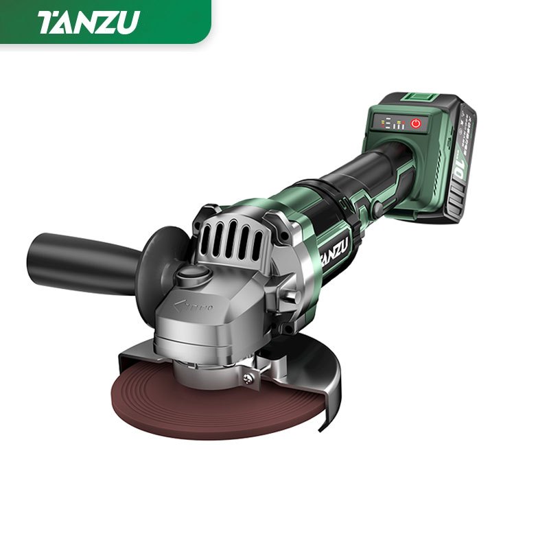 Jual TANZU MT-21V Brushless Cordless Angle Grinder Cutting Polishing ...