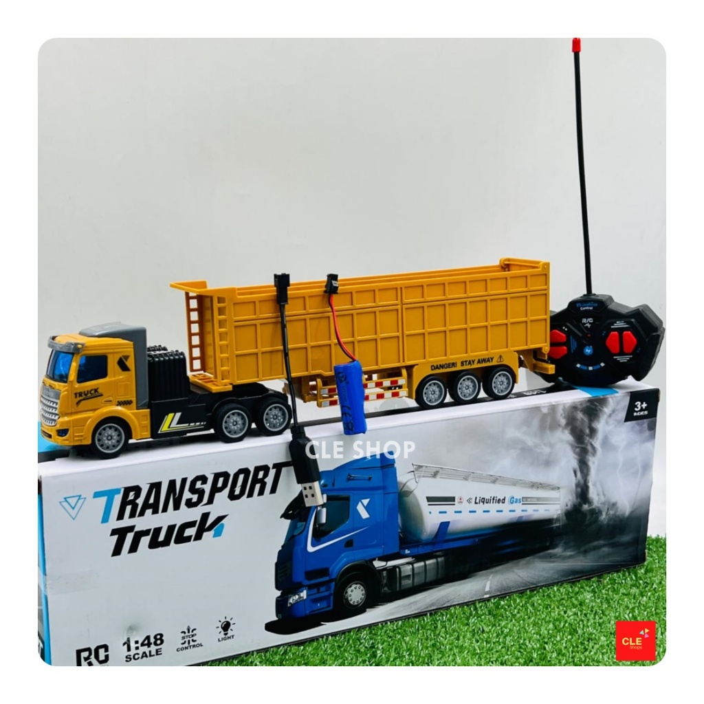 Jual Mainan Mobil Dump Truk Besar Remote Control / Truck Sampah ...