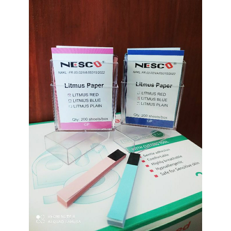 Jual LITMUS PAPER NESCO / KERTAS LAKMUS NESCO / LAKMUS ASAM BASA ...