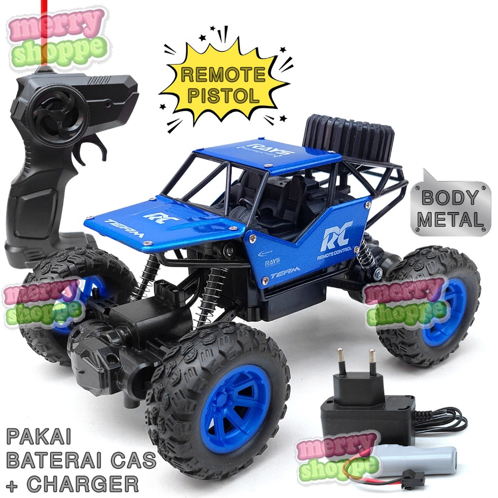 Jual Mobil RC Remote Control Mobil ROCK CLIMBER CRAWLER OFFROAD Body ...