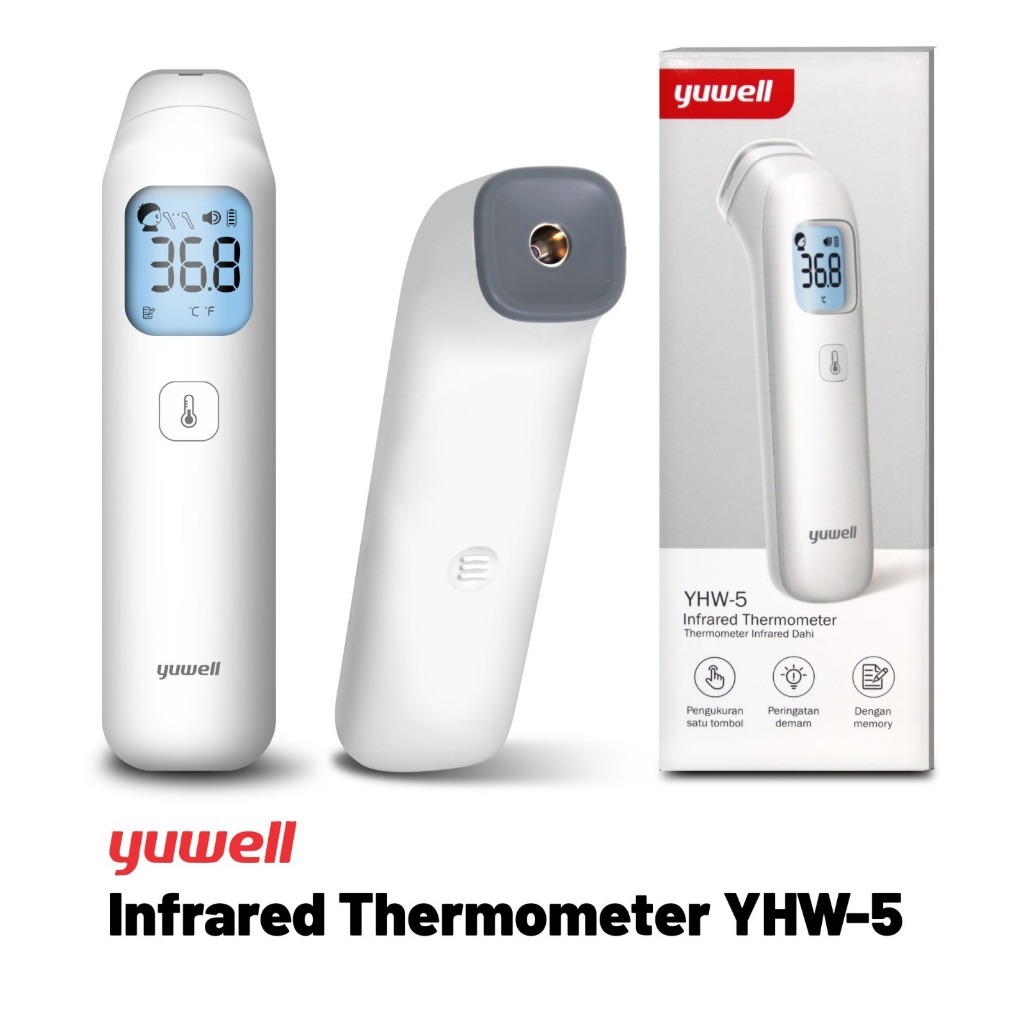 Jual Yuwell Thermometer Yuwell Infrared YHW-5 Termometer Inframerah ...