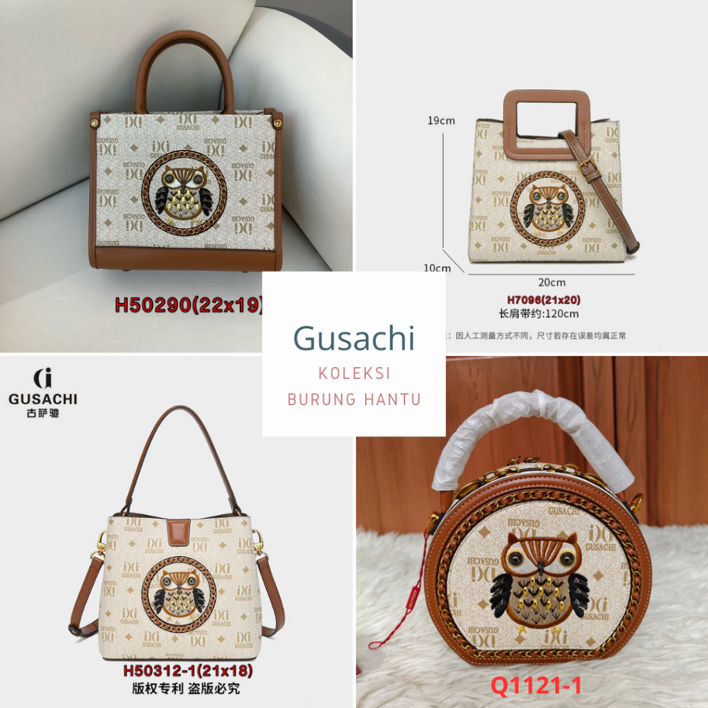 Jual Gusachi - Koleksi Burung Hantu - Tas Selempang Sling Tote Jalan ...
