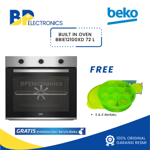 Jual Oven Beko Listrik Tanam BBIE12100XD Built in Oven Beko BBIE ...