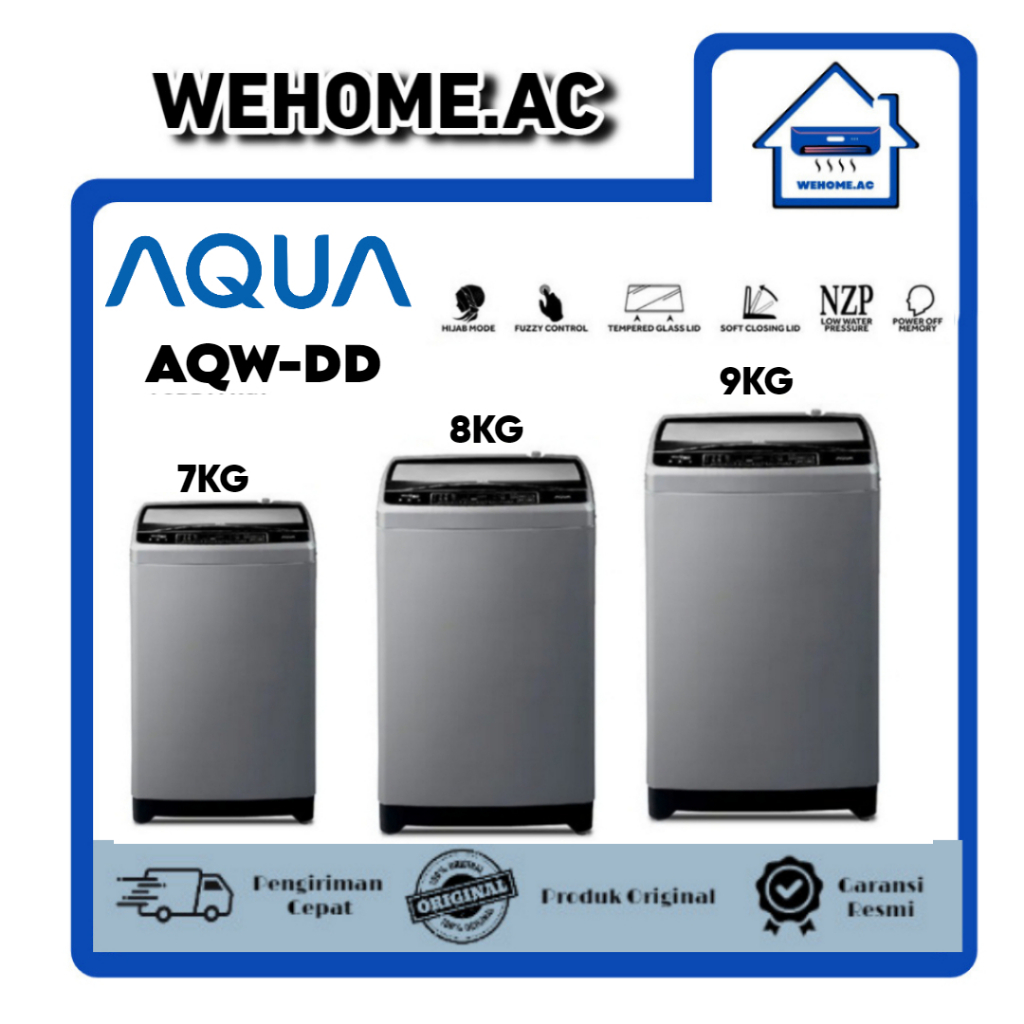 Jual [KARGO] Mesin Cuci Aqua 1 Tabung AQW-79DD / AQW-89DD / AQW-99DD ...