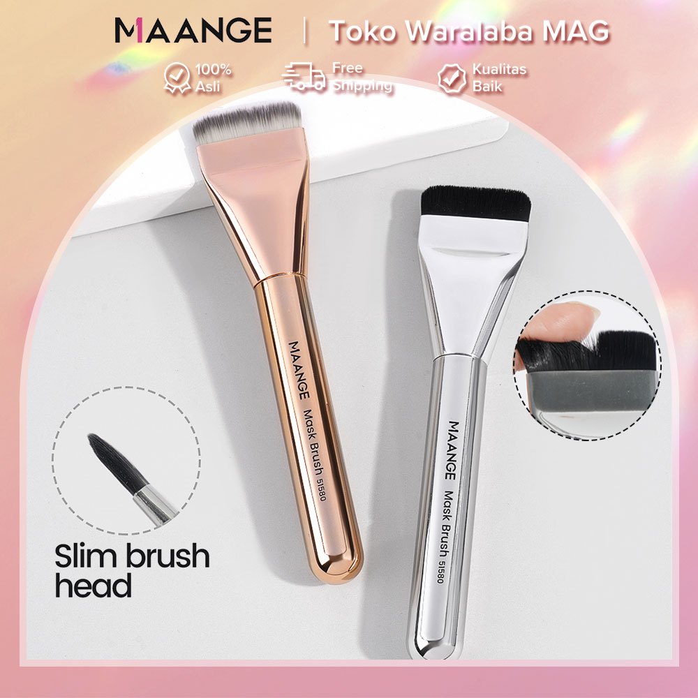 Jual MAANGE Kuas Foundation Ultra Tipis Kuas Alas Bedak Lembut Facial ...