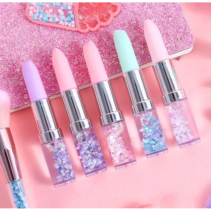 Jual BOLPEN PENA WARNA PINK GEL BENTUK LIPSTIK ALAT TULIS SEKOLAH ...
