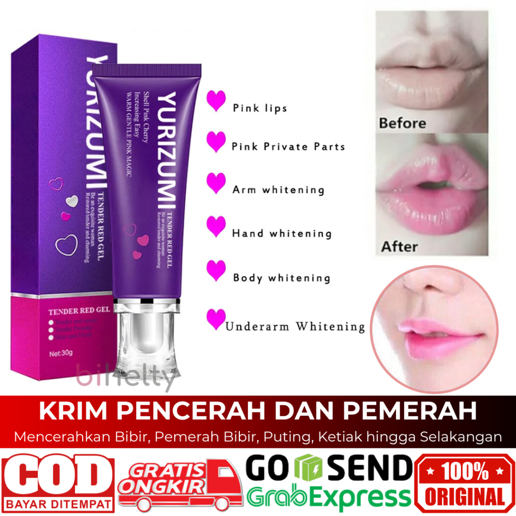 Jual Cream Gel Pencerah dan Krim Pemerah Bibir Puting Miss V Ketiak ...