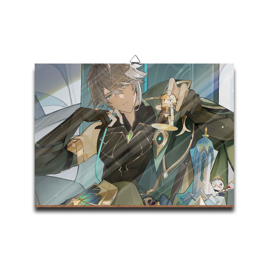 Jual Poster dinding kayu ALHAITAM CHESS - GENSHIN IMPACT material MDF ...