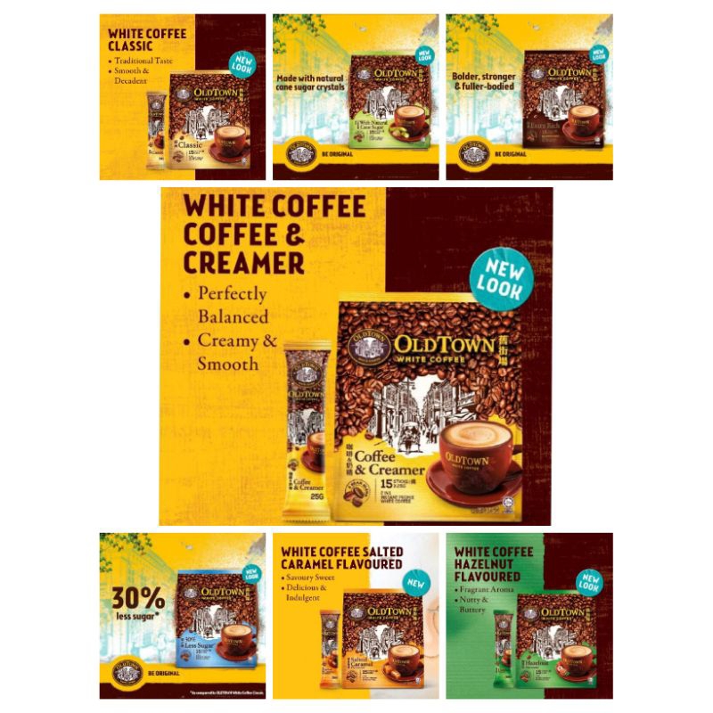 Jual Old Town White Coffee all variant (1 pack = 15 sticks) | Shopee ...