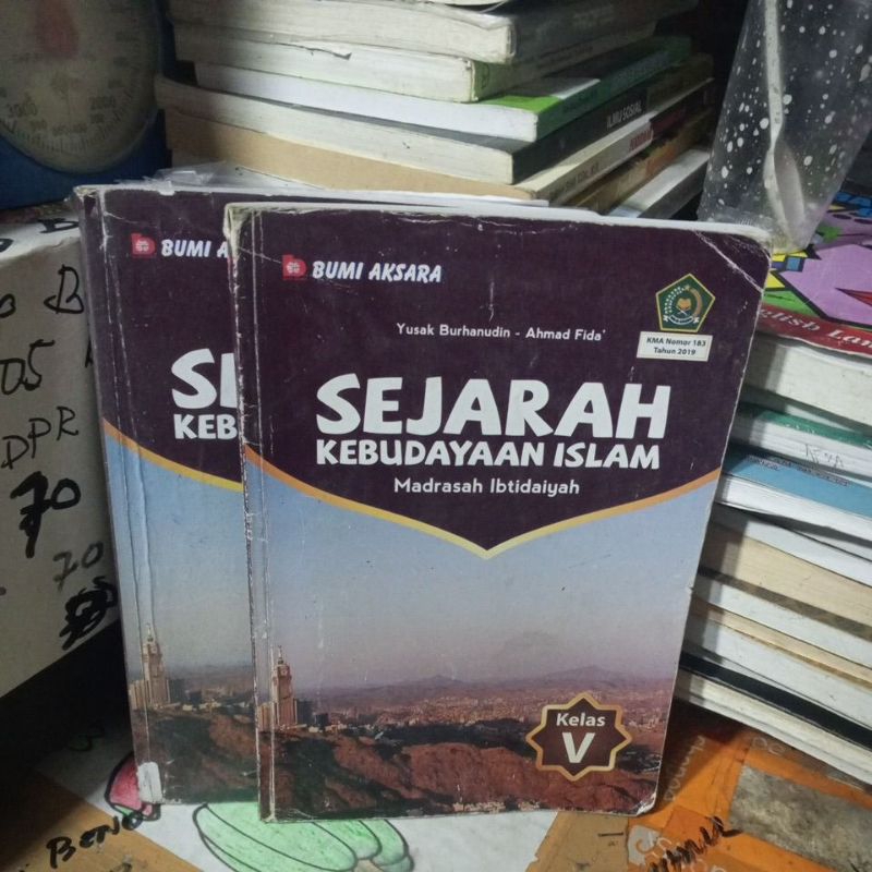 Jual BUKU SEJARAH KEBUDAYAAN ISLAM (SKI) UNTUK MADRASAH IBTIDAIYAH KELAS V/5 REVISI KMA 2019 ...