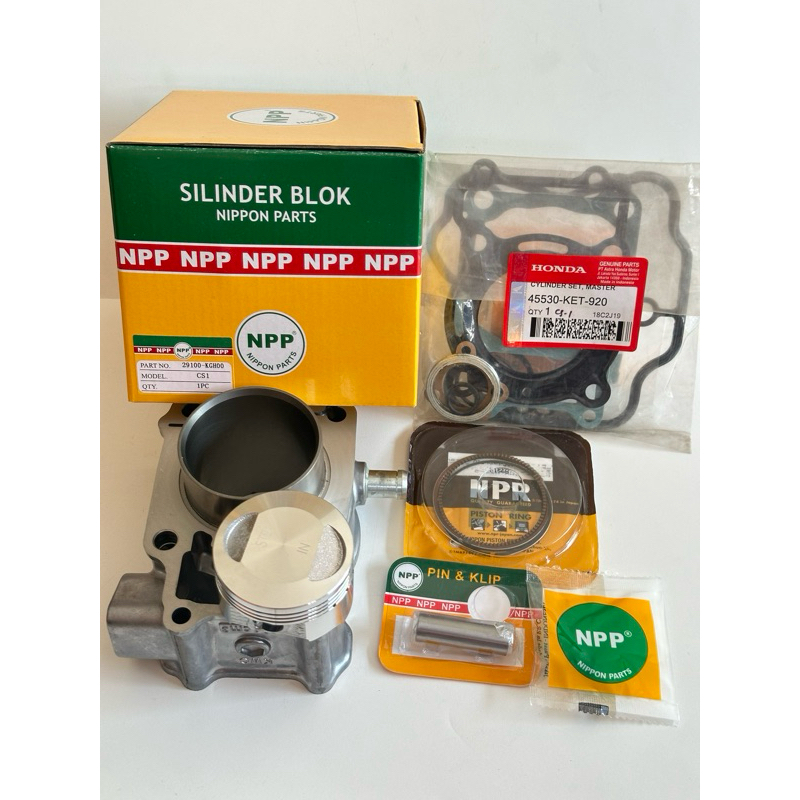 Jual Blok seher cylinder boring set piston kit CS1 CS 1 Sonic City ...