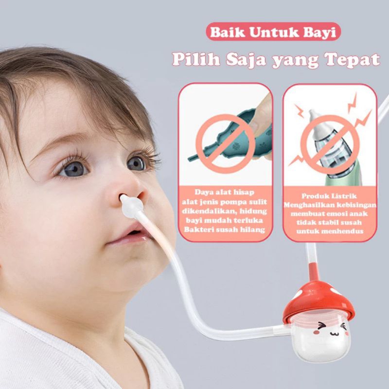 Jual Alat Hisap Ingus Sedotan Ingus 2 Selang Baru Nasal Nose Selang ...