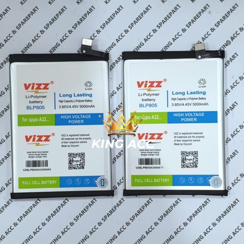 Jual BATERAI BATRE BATERE BATTERY OPPO A53 A33 A54 A16 A32 A93 BLP805 ...