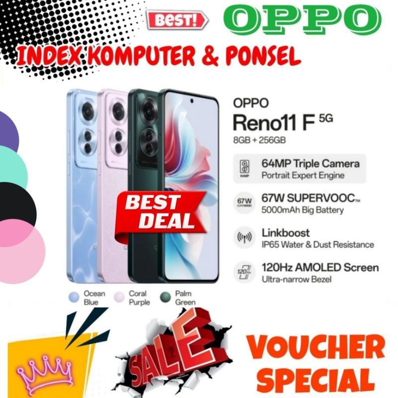 Jual OPPO RENO 11F 5G + Reno 12F 8/256. Portrait Expert UFS 3.1 Ram Up ...
