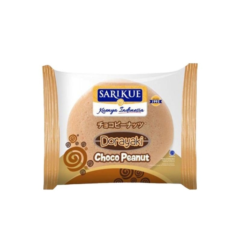 Jual SARI KUE by SARI ROTI Dorayaki Choco Peanut 54 g | Shopee Indonesia