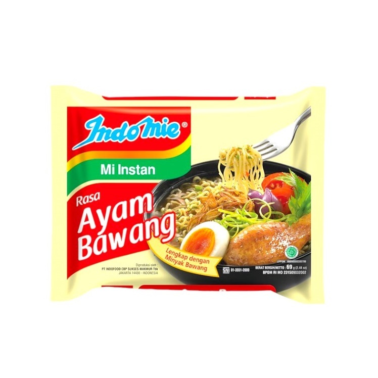 Jual Mie mi Indomie Instan Kuah Rebus Kari Ayam Bawang Special Soto ...