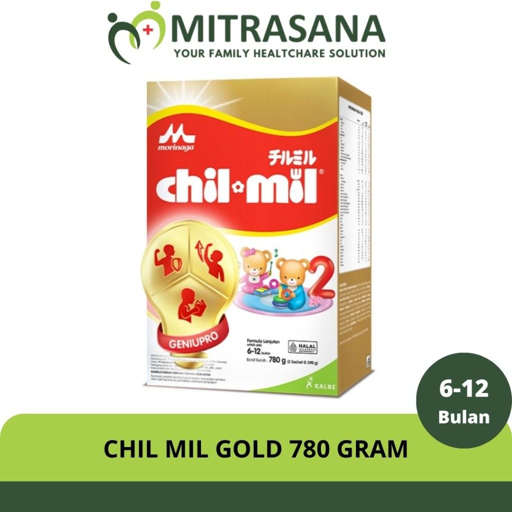 Jual Chil Mil Gold 780 Gram - Susu untuk Usia 6-12 Bulan | Shopee Indonesia